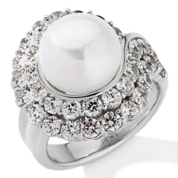 Jean Dousset | Jewelry | Jean Dousset 68ct Absolute Pearl Wrap Ring ...